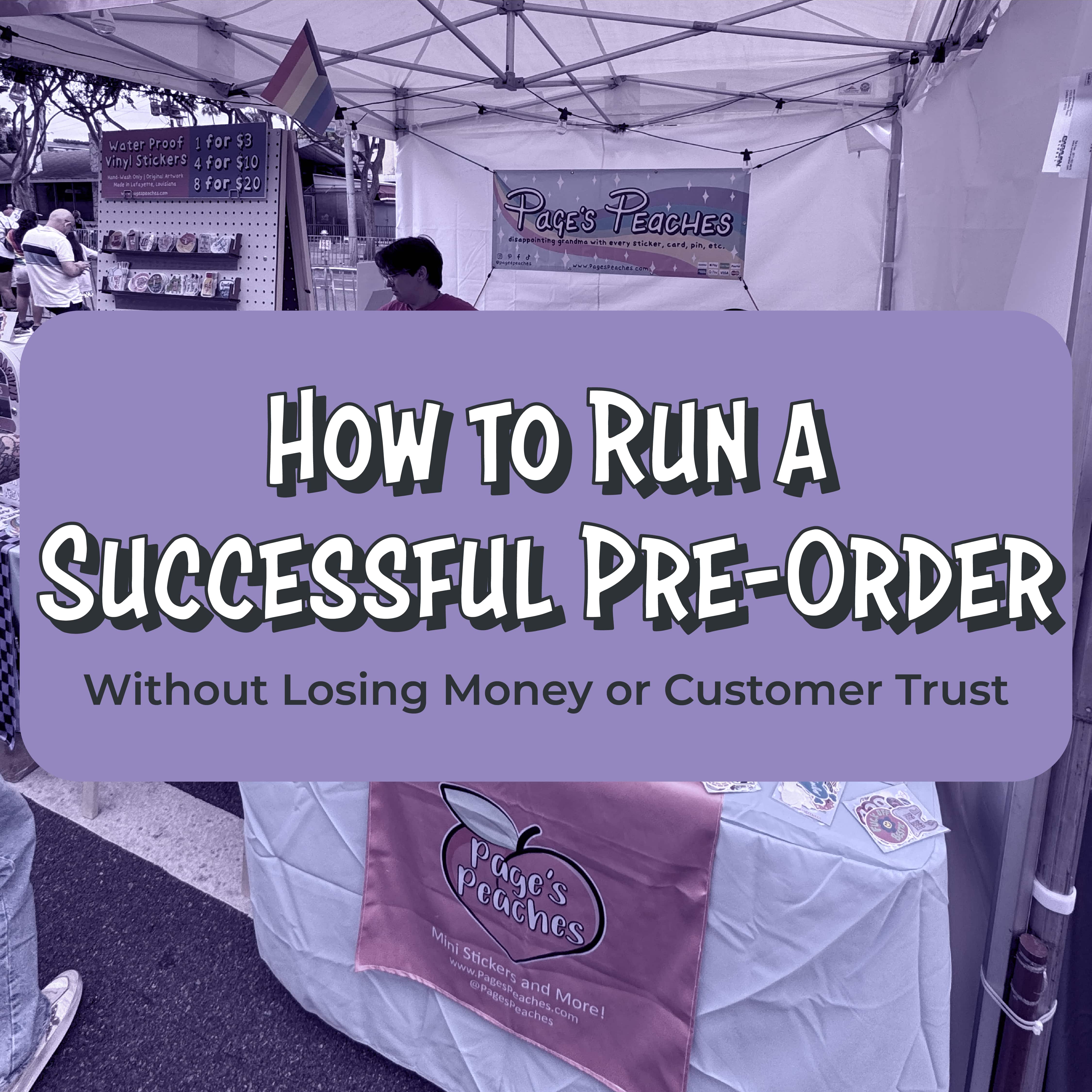 How to Run a Successful Pre-Order Without Losing Money or Customer Tru ...