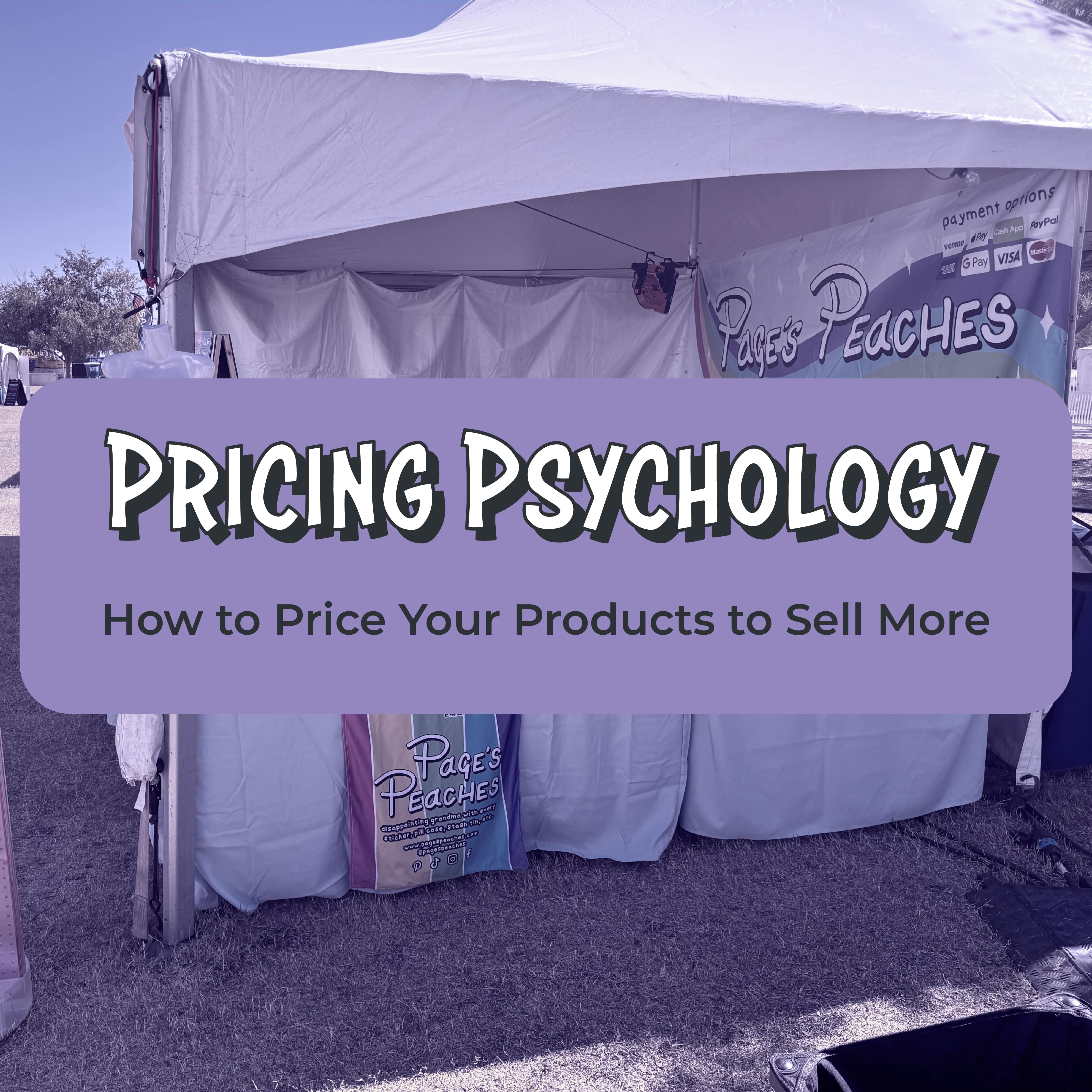 Pricing Psychology: How to Price Your Products to Sell More – ArtVend