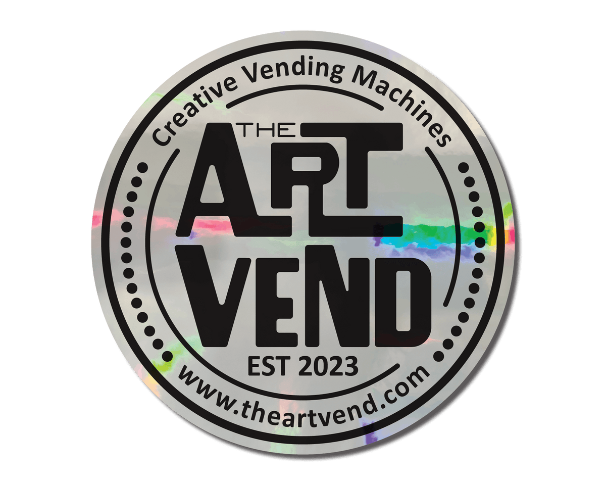Holographic ArtVend Sticker