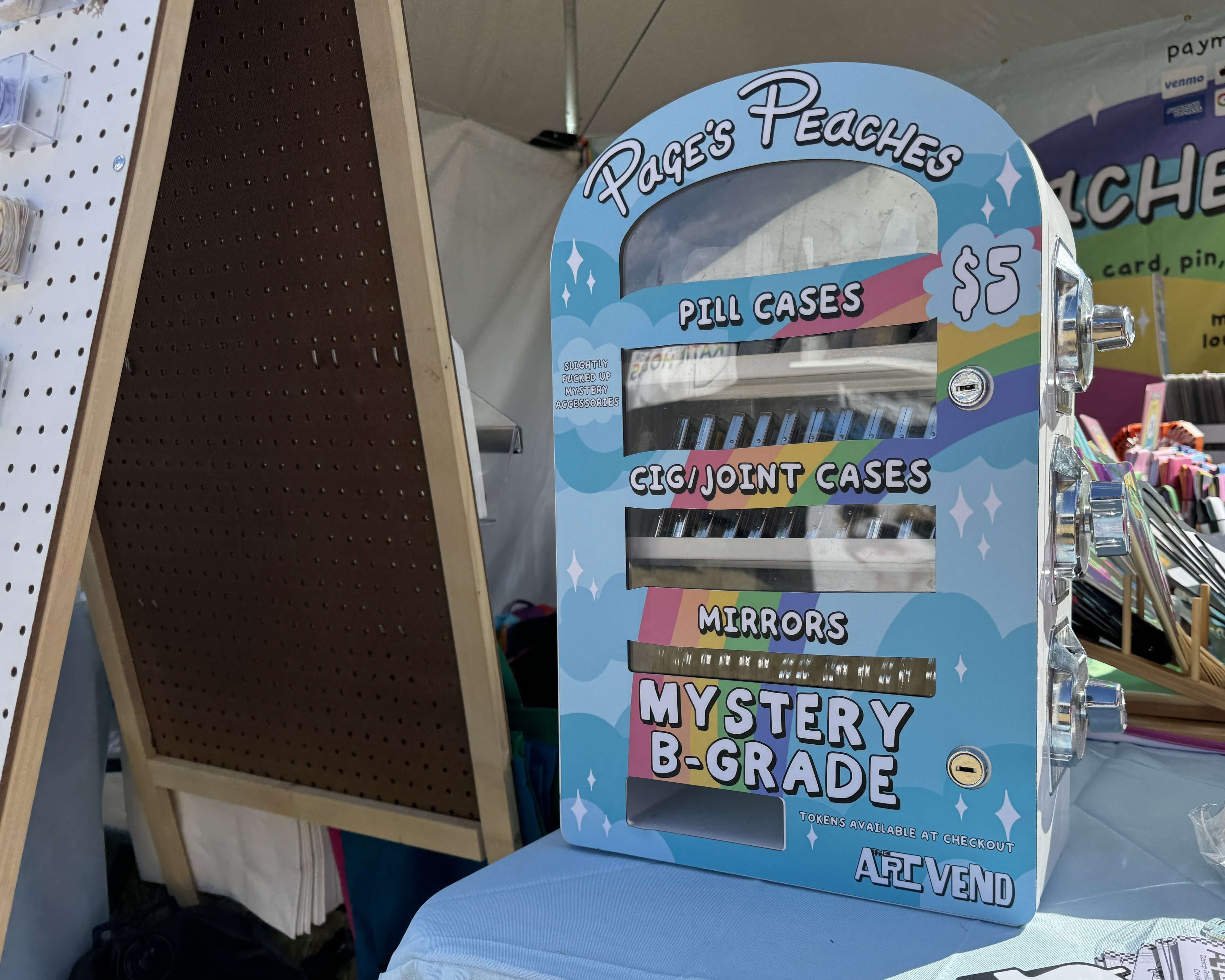 The ArtVend 100: Tabletop Vending Machine for Artists